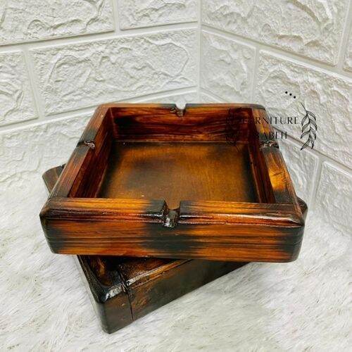 asbak kayu,tempat sampah mini,tempat abu rokok,besar dan kecil,asbak ...