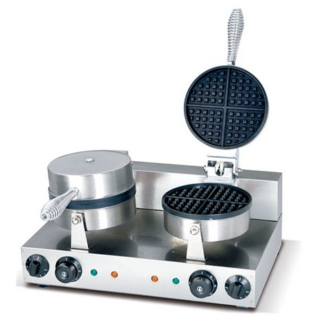Homelux Commercial Waffle Maker Machine Double Burner HBWB-2 / Single ...
