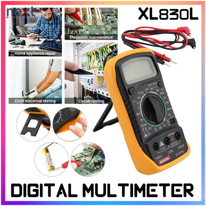 Digital Multimeter Multi Tester Manual-Ranging Multi Tester With Non ...