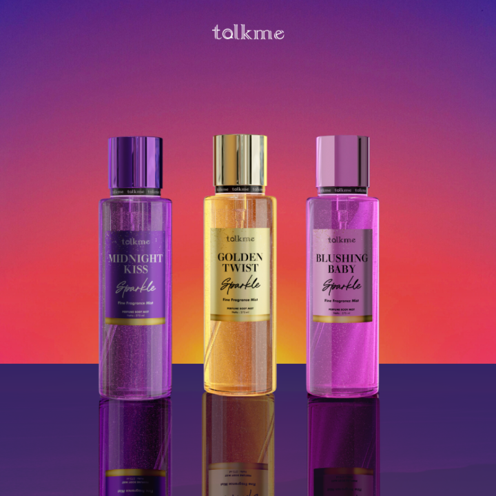 Talkme Sparkling Body Mist 275ml | Lazada Indonesia