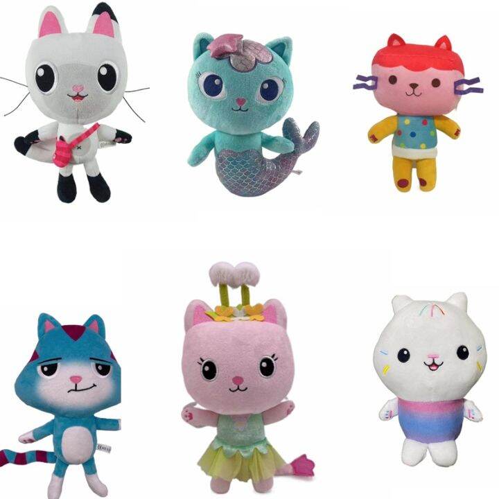 Kawaii gabby’s dollhouse toys Gabby Cats Plush Doll Cartoon Anime Plush ...