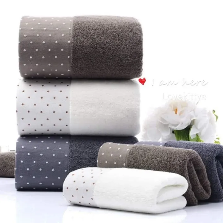 COD Good Absorbable Class A Cotton Bath Towel 70CM X 140CM | Lazada PH
