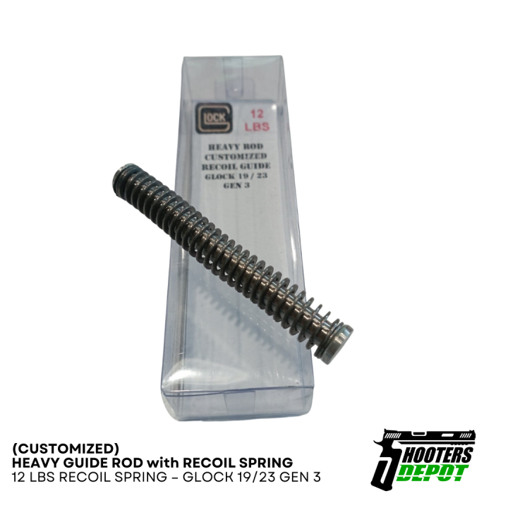 SHOOTERS' DEPOT | Heavy Guide Rod for Glock 17 Glock 19 Gen 3-5 / Heavy ...