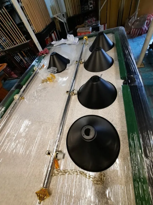 1set (4 shades) Billiard Playing Area Lamp / Ilaw ng Bilyaran / Lamp ng ...