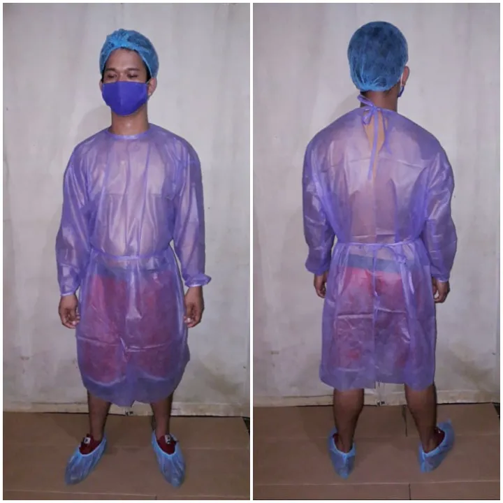 PPE ISOLATION GOWN 3in1 set | Lazada PH
