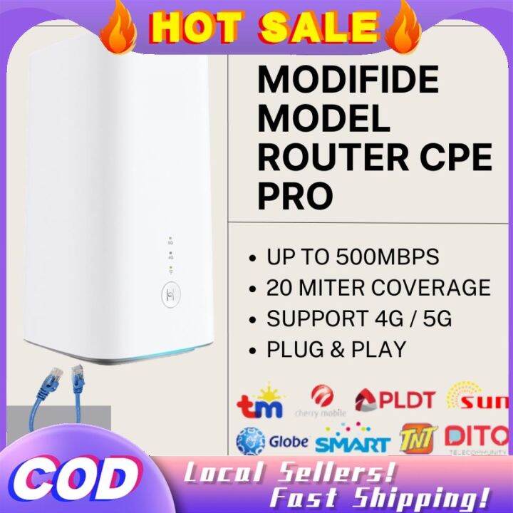 【COD/READY】 WiFi Router Sim Card Modem 𝟒𝐆/𝟓𝐆 𝐂𝐏𝐄 𝐏𝐑𝐎 LTE Cat12 Up To 500Mbps 2.4G 5G AC1200 WIFI ...
