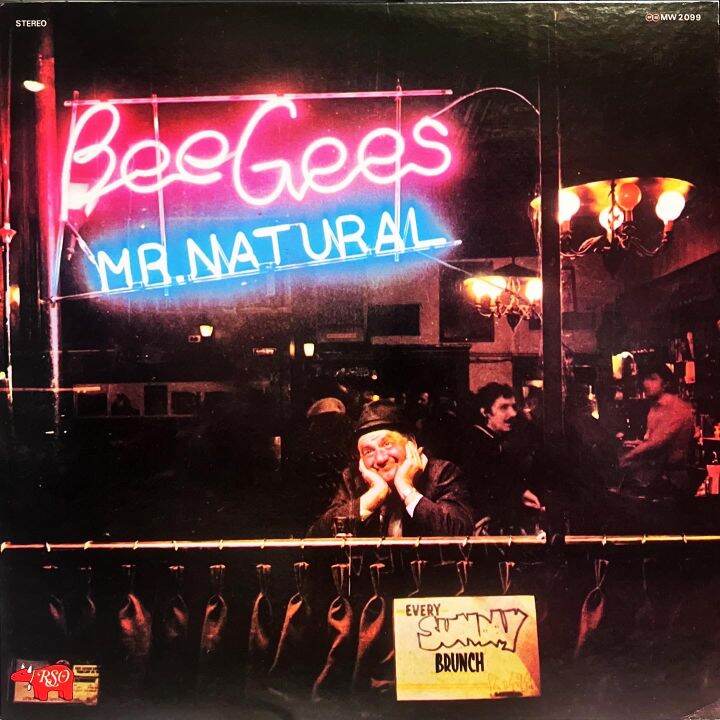 [ แผ่นเสียง Vinyl LP ] Artist : Bee Gees Album : Mr. Natural Cover ...