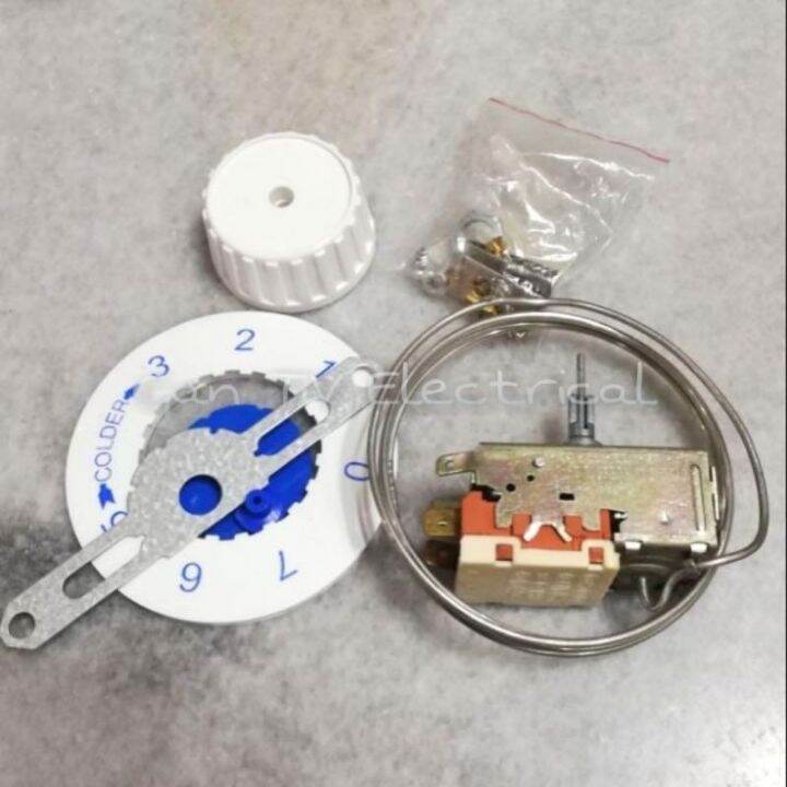 Heavy Duty 1Door Single 1 Door VP4 VP-4 Refrigerator Thermostat 4 Pins ...