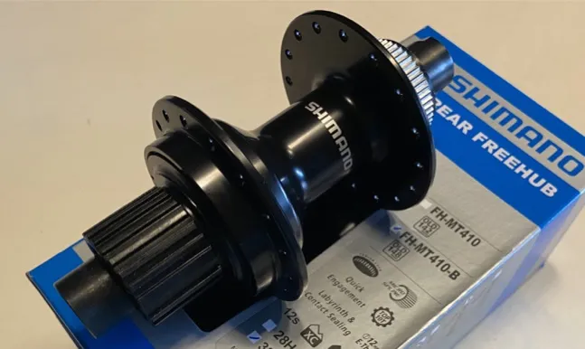 SHIMANO FH-MT410-B 148 Boost Rear Microspline 12spd 32H Hub (100% ...