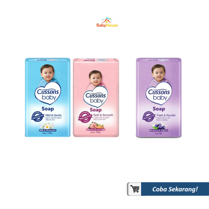 Cussons Baby Soap - Sabun Bayi 75gr | Lazada Indonesia