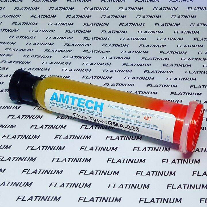 FLUX AMTECH RMA - 223 10cc OC - FLUX AMTECH OC FLUX FASTA SOLDER ALAT SERVICE | Lazada Indonesia