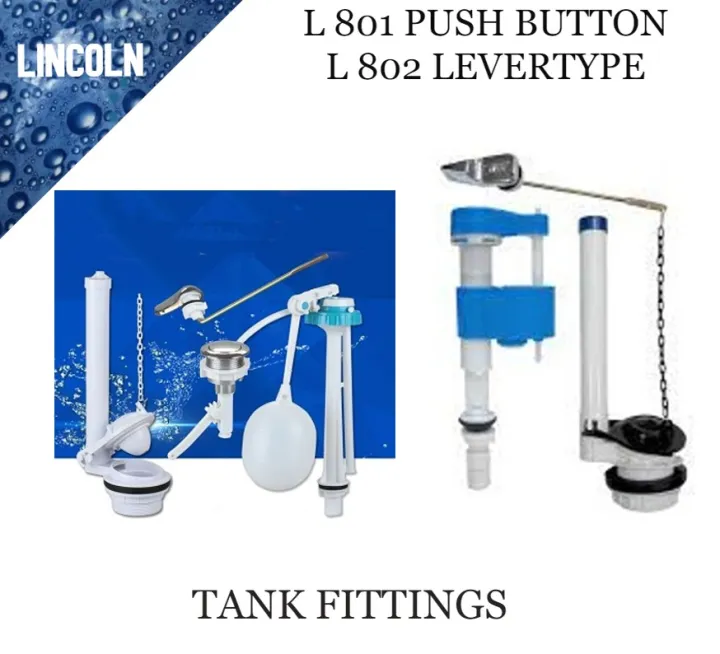 TANK FITTINGS LEVER TYPE / PUSH BUTTON ( LINCOLN) | Lazada PH
