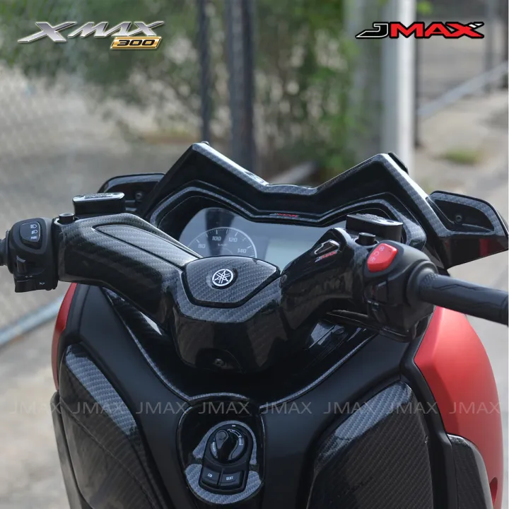 คิ้วหูกระจกเรือนไมล์ XMAX 300 JMAX ตรงรุ่น ลายฟิล์มคาร์บอน 6D | Lazada ...