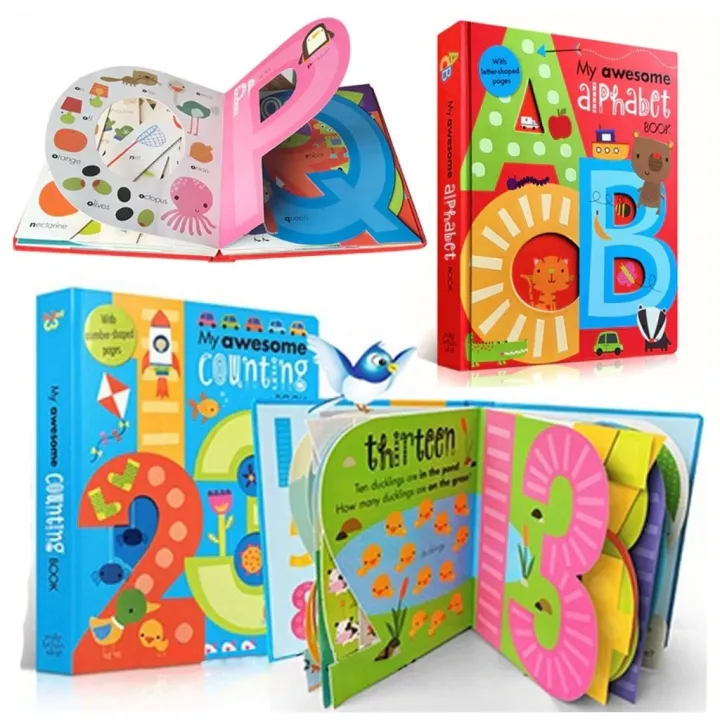 My Awesome Alphabet / Counting Books (Board Book) | Lazada PH