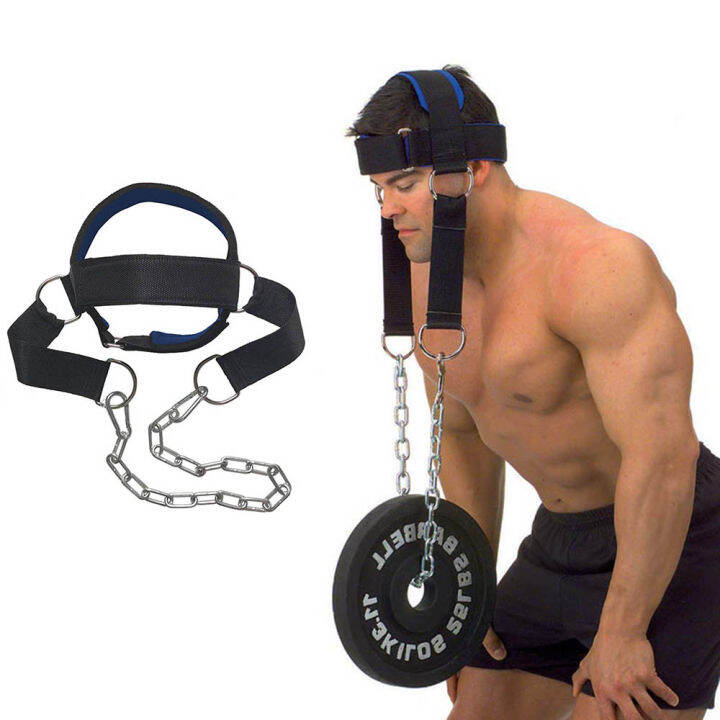 Head Neck Training Fitness Weight Bearing Cap Shoulder Muscle Weight ...