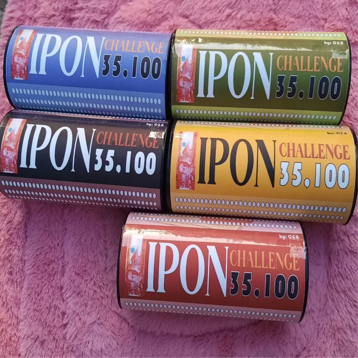 LXHS Colored 50 pesos Ipon Challenge Small Ipon Alkansya Coin Bank ...