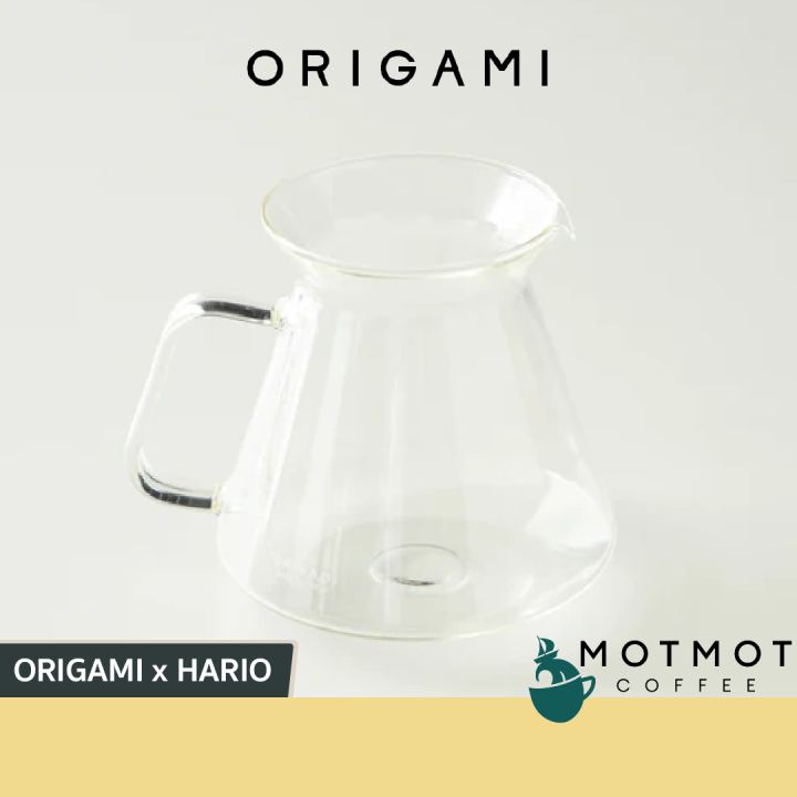 ORIGAMI Glass Coffee Server with HARIO | Lazada.co.th