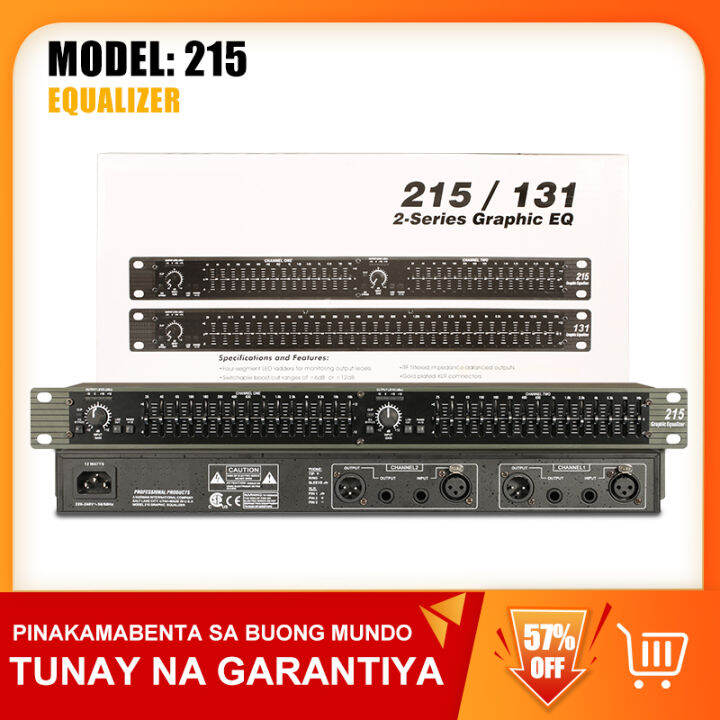 215/231/2231 equalizer EQ 2-layer 37-segment adjustment na may ...