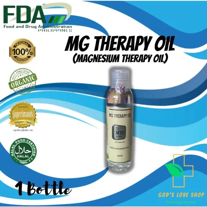 1 BOTTLE MAGNESIUM THERAPY OIL 100ML FOR PAIN ORIGINAL | Lazada PH