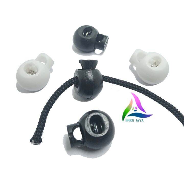 STOPPER BULAT PLASTIK PP 17 MM / / STOPPER TALI JAKET / STOPPER TALI ...