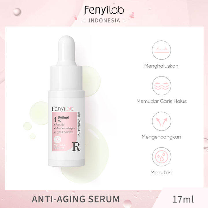 FENYI Lab Anti-Aging Serum Mengurangi Memudarkan Garis Halus ...