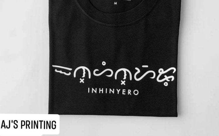 BAYBAYIN TSHIRT INHINYERO DESIGN | Lazada PH
