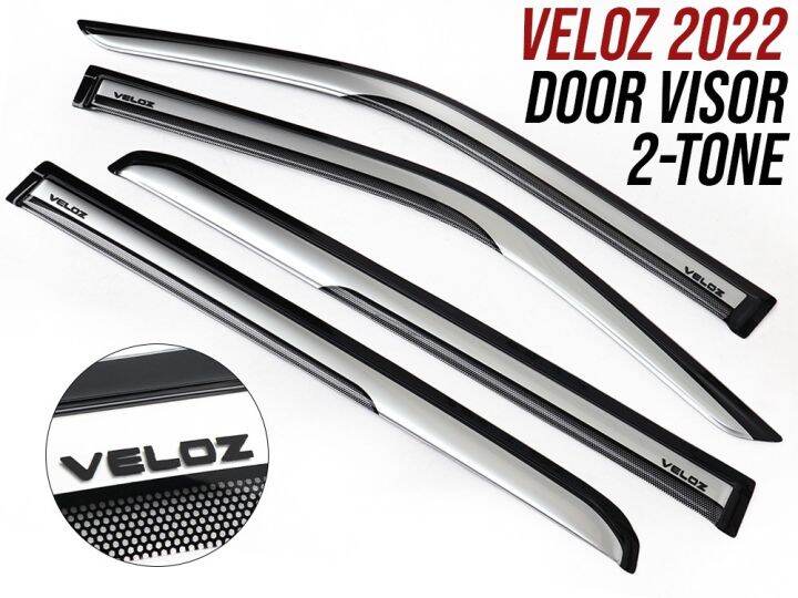 Toyota Veloz 2022-2023 Thailand Made Net Slim Type Window Door Visor ...