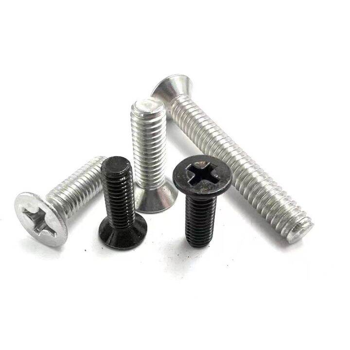 50x M1.2 M1.4 M1.6 M2 M2.5 M3 M3.5 M4 Mini Micro Small Black 304 Stainless steel Cross Phillips ...