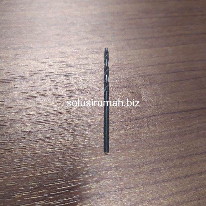 MATABOR BESI 2MM HITAM POLOS Mata Bor Kayu ukuran 2 mm plat | Lazada ...
