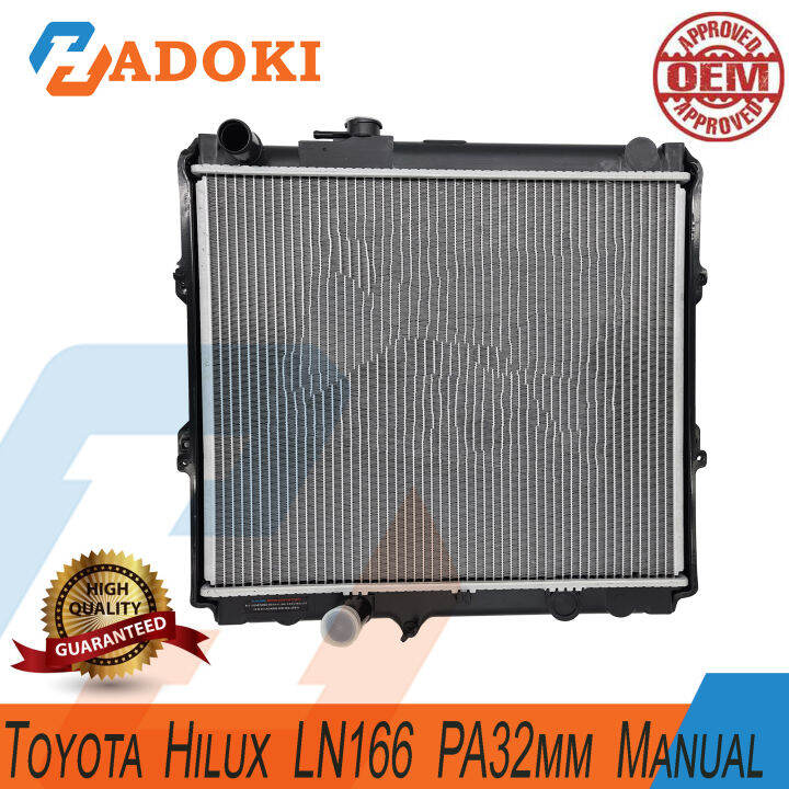 TOYOTA HILUX LN166 PA32MM MANUAL HIGH QUALITY RADIATOR ASSY | Lazada