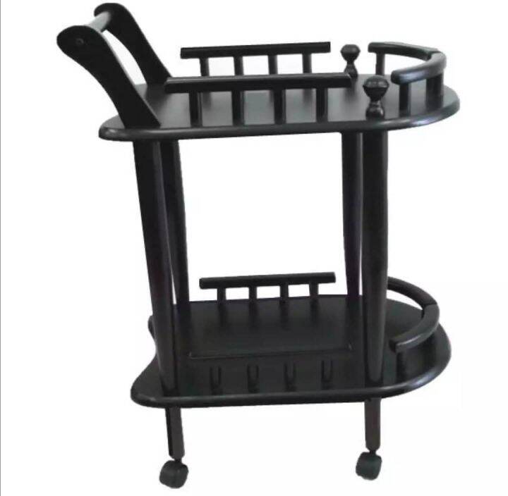 WOODEN KITCHEN TROLLEY - SOLID WOOD / MULTI FUNCTION / MULTI PURPOSE ...