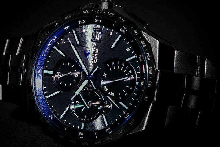 Casio /Casio OCEANUS Poseidon OCW-S5000B-1AJF DLC coating with high ...