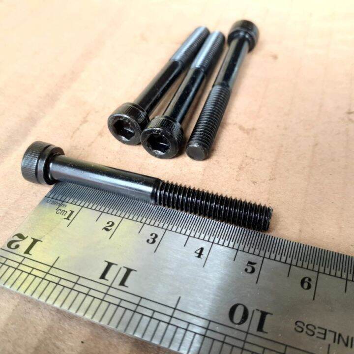 BAUT L BAJA M6 X 50 / BAUT L M6 X 50 / BAUT L M6X50 BAJA HITAM / BAUT ...