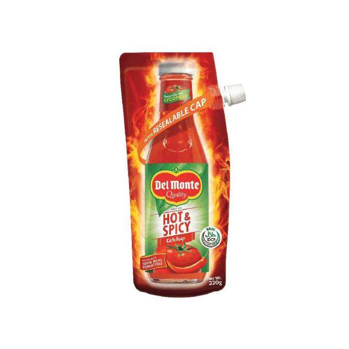 Del Monte [Hot & Spicy] Ketchup in Pouch (320g) | Lazada PH