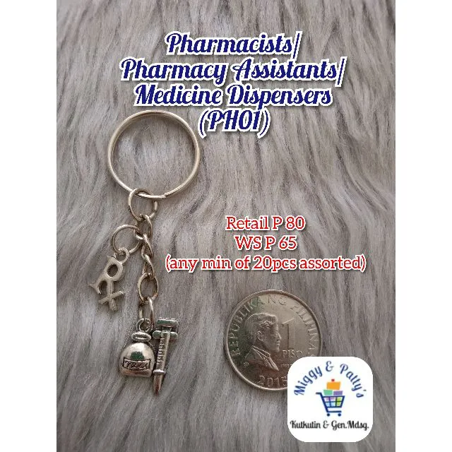 Pharmacist keychains9Gs | Lazada PH