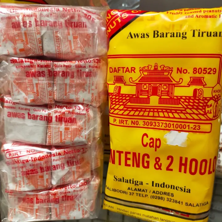 Enting-enting Gepuk Kacang Merk HOOLO 650 gr Oleh-oleh Khas Salatiga ...
