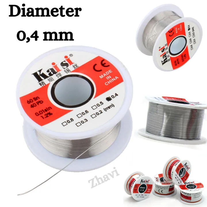 Kawat Timah Solder Kawat Tinol Las Solder SOLDER WIRE | Lazada Indonesia