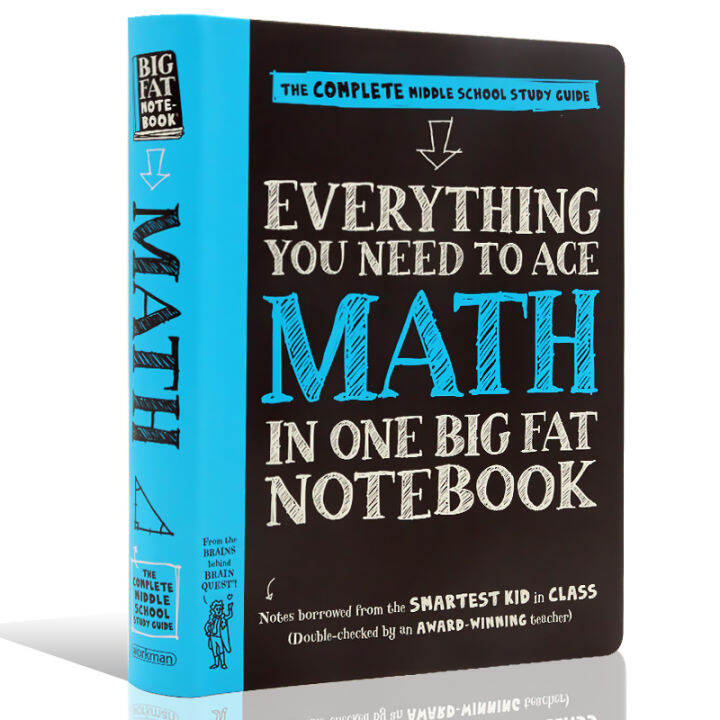Everything you need to ace math in one big fat notebook | Lazada PH