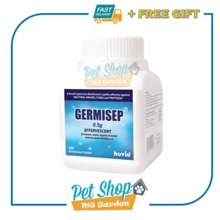Germisep 0.5g Effervescent 500 tablets | Lazada