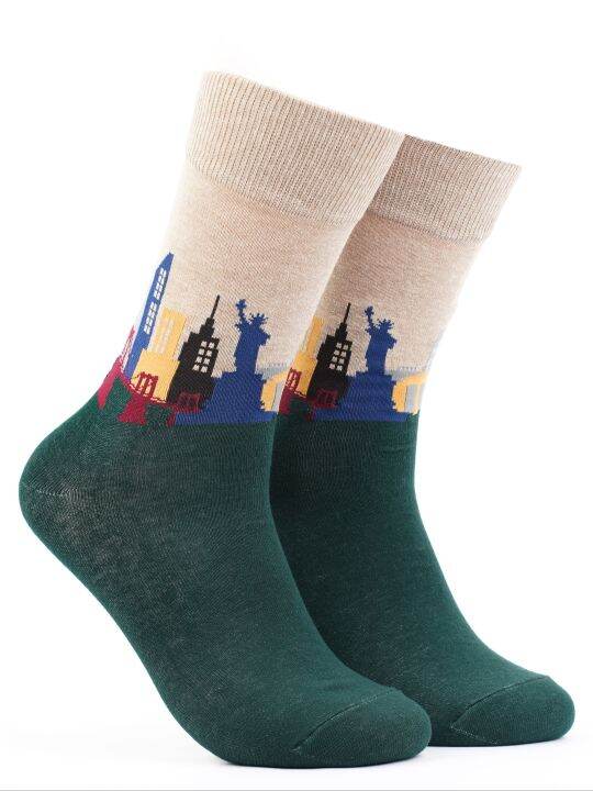 Iconic Socks New York Crew length Formal Socks | Lazada PH