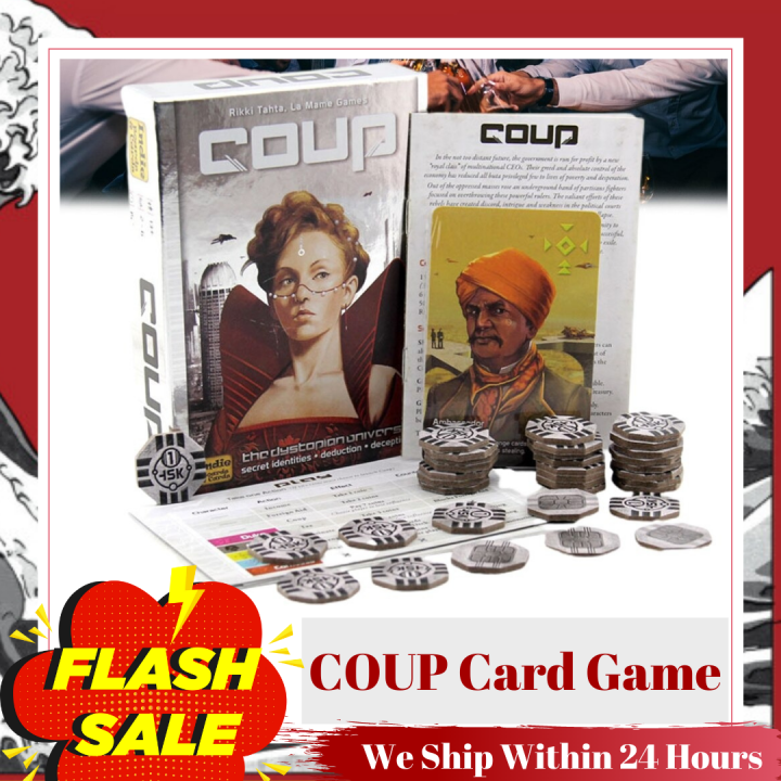 Coup Card Game | BB Merch | Lazada PH