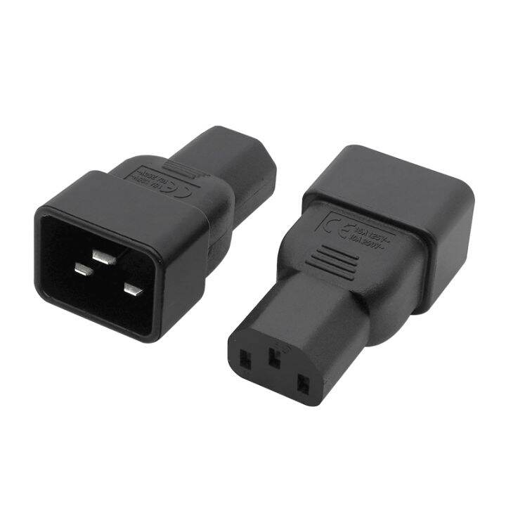 PDU PSU USP Power adapters IEC C20 male to C13 adapter IEC C13 to C20 ...