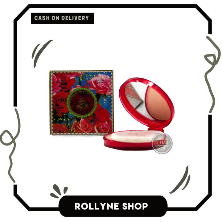 Fanbo Rose Pancake Bedak dan Alas Bedak By Rollyne Shop | Lazada Indonesia