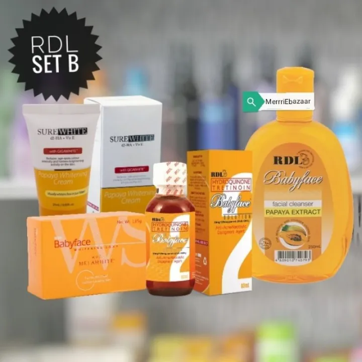 RDL Set B (Wash, Cleanse, Treat and Moisturize) | Lazada PH