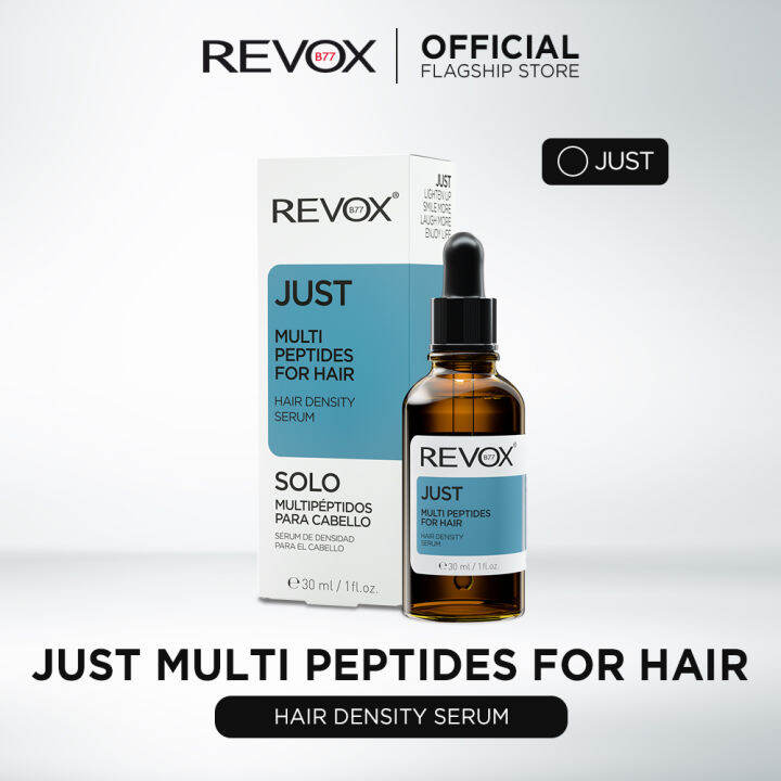 Revox B77 Just Multi Peptides For Hair – Hair Density Serum, 30ML ...