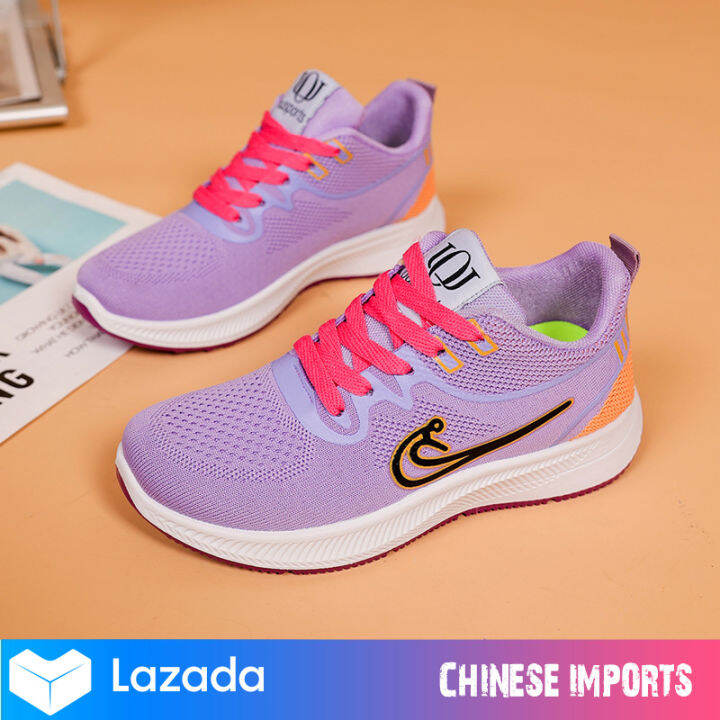 [Free Box Sepatu] COD sepatu olahraga wanita sneakers wanita terbaru 2022 korea style kekinian ...