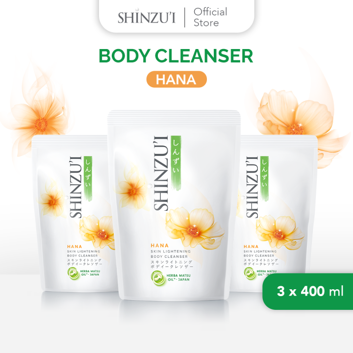 Shinzui Sabun Cair Refill Hana 400ml - Multipack | Lazada Indonesia