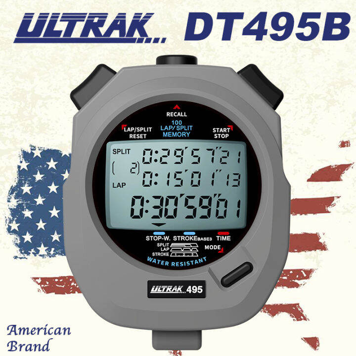 Electronic Stopwatch Dt495b Dingerzhi Ultrak Osek 100 Channel 3 Row ...