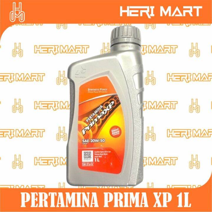 Pertamina Prima XP SAE 20W-50 1L | Lazada Indonesia