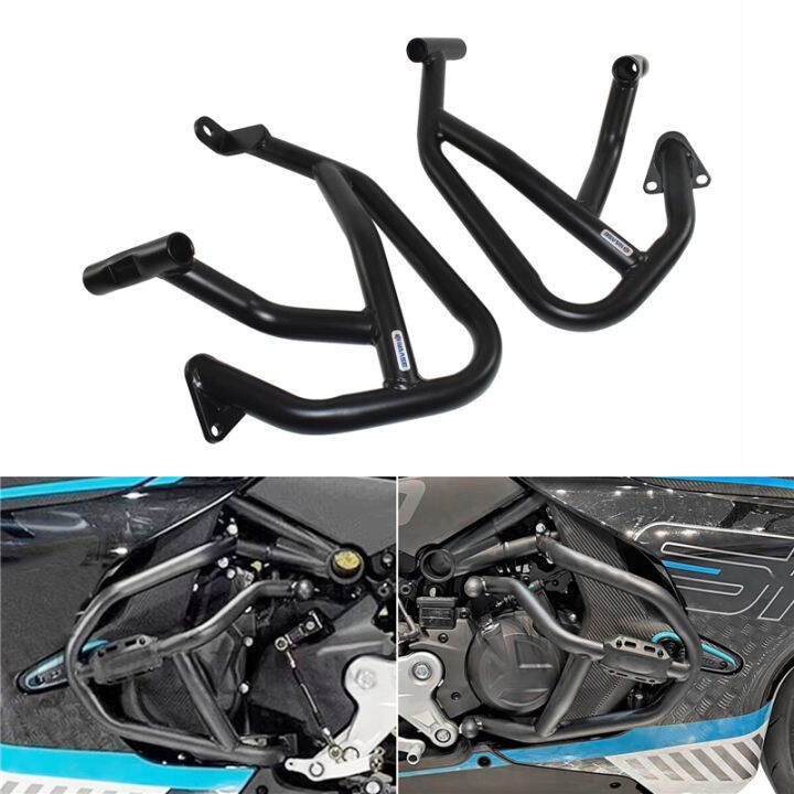 Motorbike 3.16KG 25mm Steel Pipe Engine Bumper Guard Crash Bars Engine ...